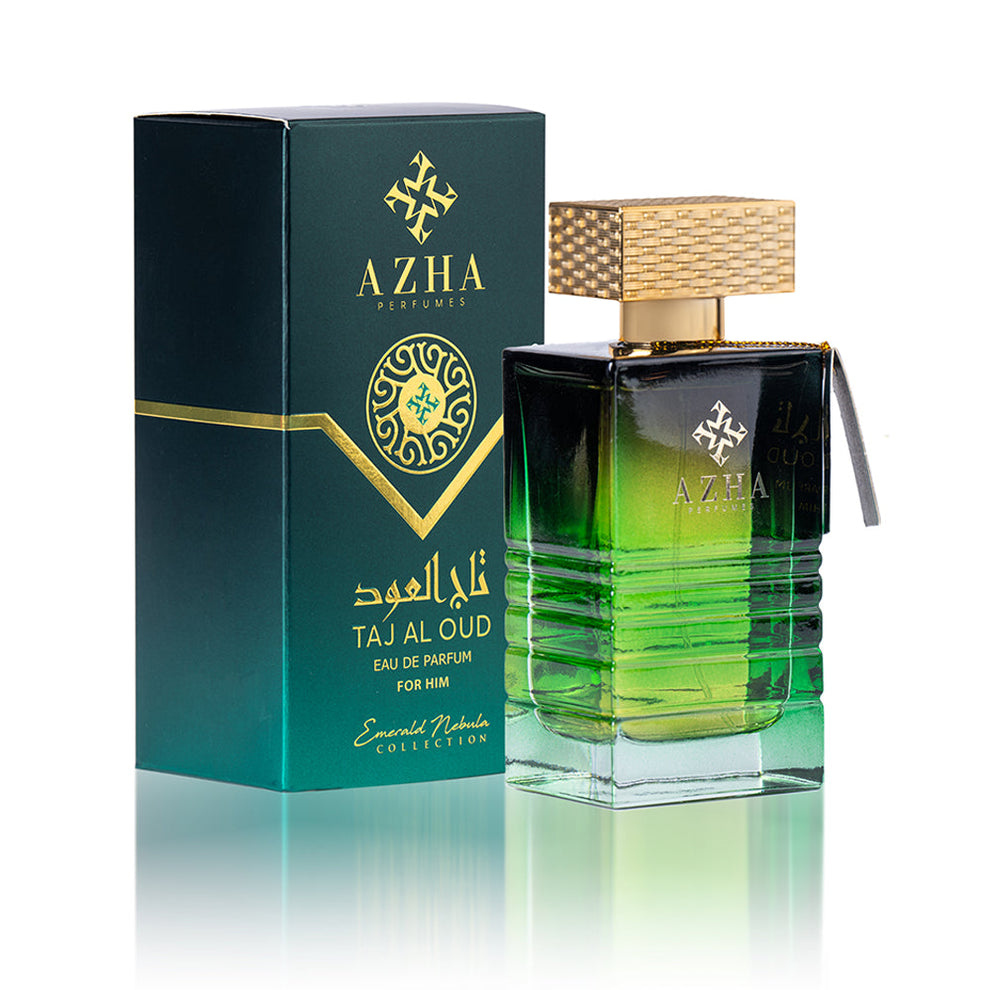 Taj Al Oud Eau de Parfum - 100 ml Men's Luxury Perfume - – Azha ...